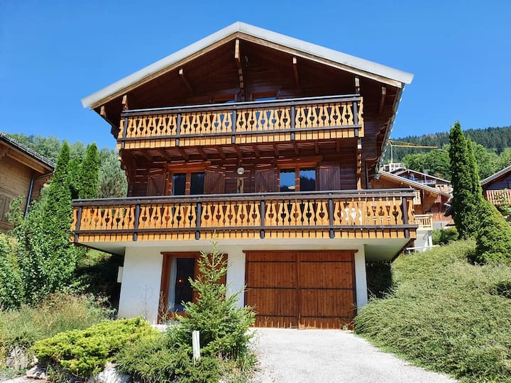 Chalet individual para 8 personas Jacuzzi ext. en Chatel - Chalets en ...