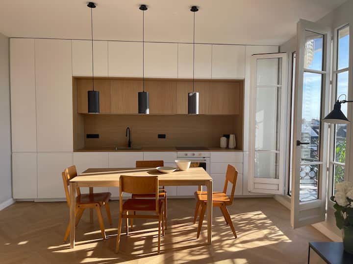Best View, Modern, New, Design Apart In Montmartre - Paris