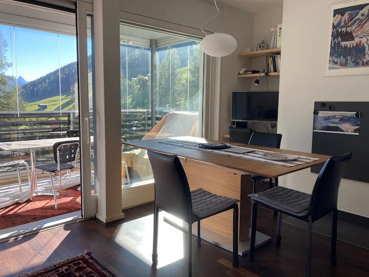 Wohnung 3.og Davos Platz Mit Grandioser Aussicht - Davos