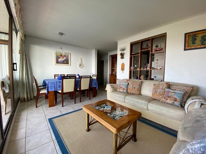 Costa Quilén-fabuloso Apartamento Con Vista Al Mar - Quintero