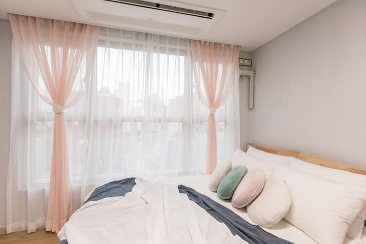 #7 Clean & Cozy Twotone House [Netflix,city View] - 釜山