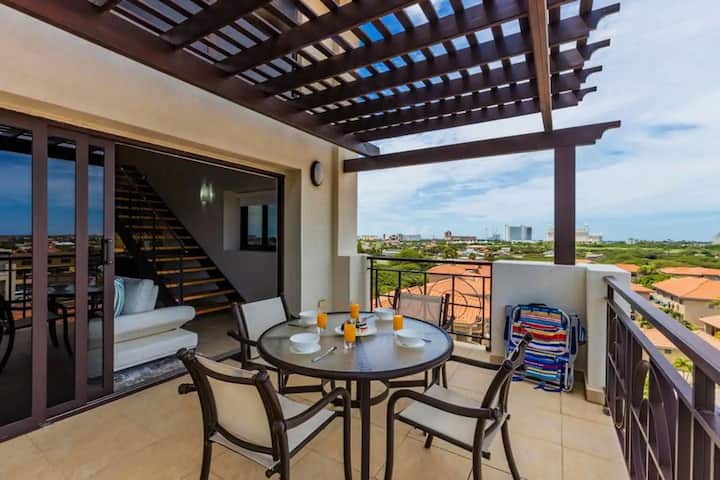 Relaxing Tropical Duplex | Top Location! - Aruba
