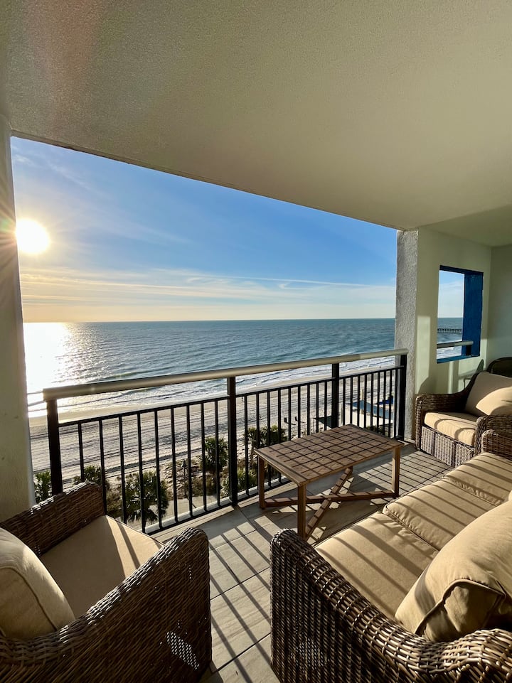 Beautiful Direct Ocean View Condo On Boardwalk! - Myrtle Beach, SC