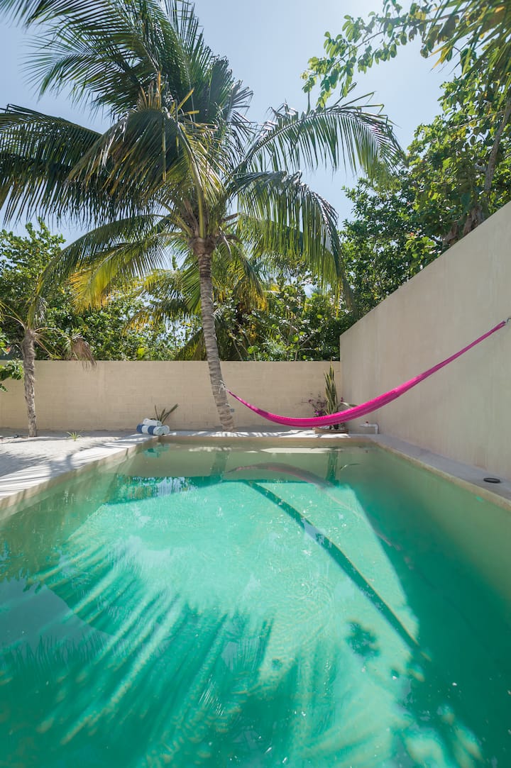 Casa Cocol | Priv. Pool | King Bed | Walk To Beach - Yucatán