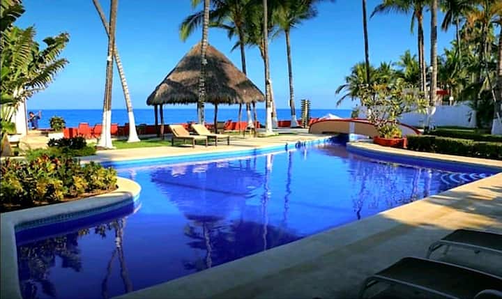 Casa Suerte-condominio Frente A La Playa Sayulita - Sayulita
