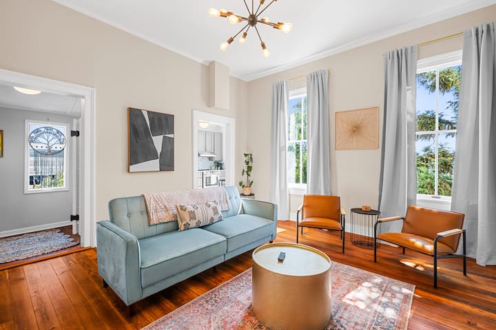 Scandinavian Retreat | Spacious + Private Office - Macon, GA