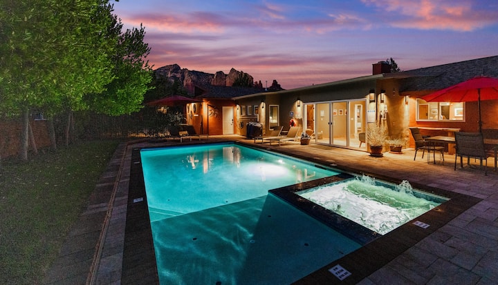 Uptown Home, Heated Pool, Hot Tub, Amazing Views - Sedona, AZ