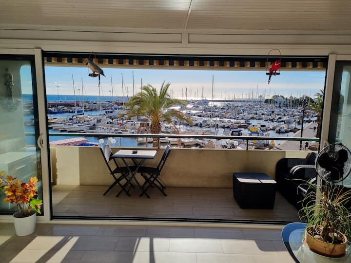 Superbe Appartement Avec Magnifique Vue Sur La Mer - Saint-Cyprien Plage