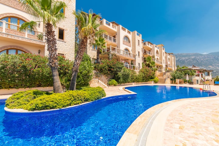 Magnificent Sea View Penthouse - Kalkan