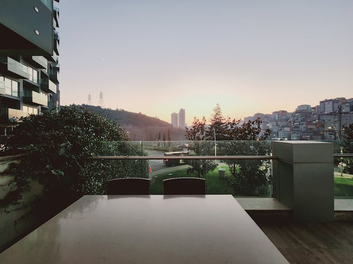 Terrace Houses, Gorgeous Forest View, 2+1 Flat - Maslak