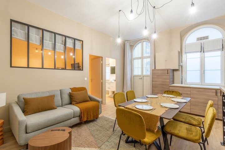 Nouveau - Designer Appartement - 6p - Buttes-Chaumont