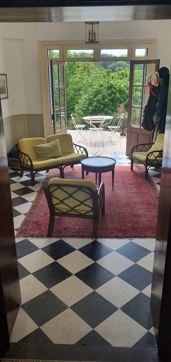 Chambre Villa Offenbach, Vue Mer, Balcon - Étretat
