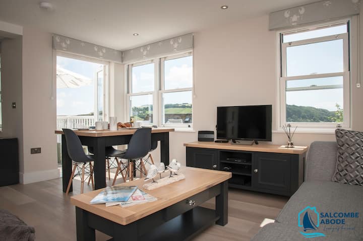 Beach View-stylish Stay, Estuary View & Spa Access - Salcombe