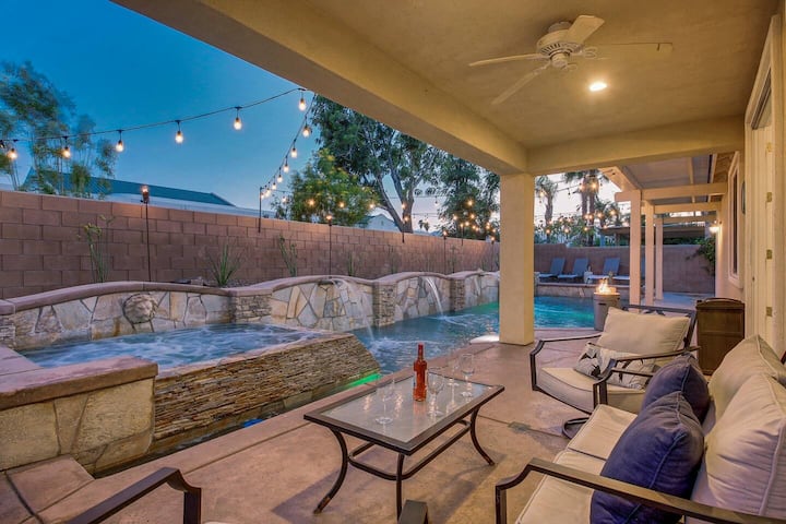 Desert Oasis Retreat, Pool, Spa, Fire-pit, Bbq - Indio, CA