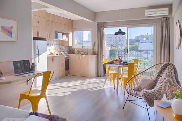 Beautiful Sunny Apartment In Palermo Hollywood - Argentinië