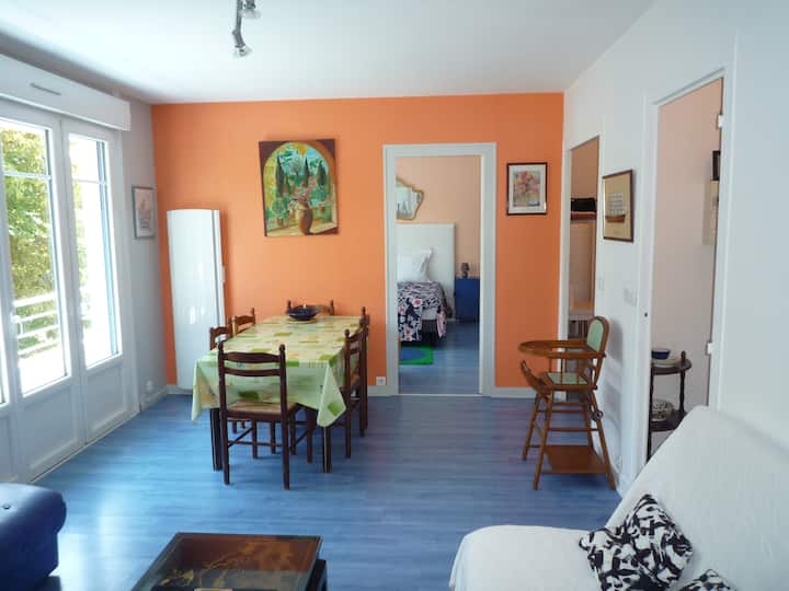 T2 De 44m² + Balcon 100m Plage Avec Garage Privé - Saint-André-des-Eaux