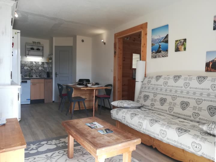 Cosy 45m² - Skis Aux Pieds Avec Parking Couvert - Les Deux Alpes