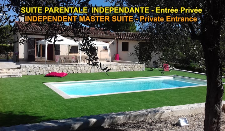 Belle Suite Parentale Indépendante à Mougins - Mougins