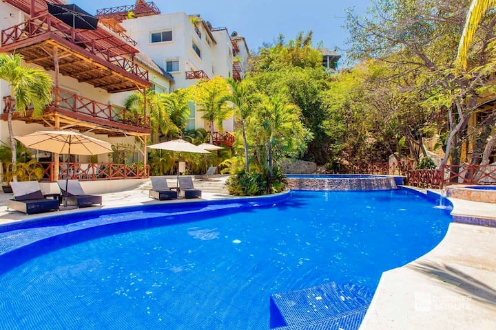 Pajaro De Fuego, Balcony, 2 Rooms 6 People - Sayulita