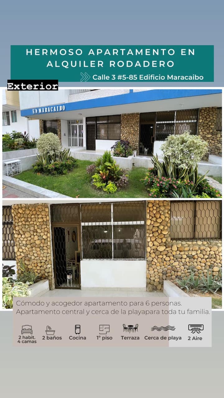 Rodadero Con Terraza Privada - Santa Marta, Colombia