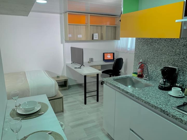 Loft Moderno A 15 Min Del Aeropuerto El Dorado 403 - Bogota