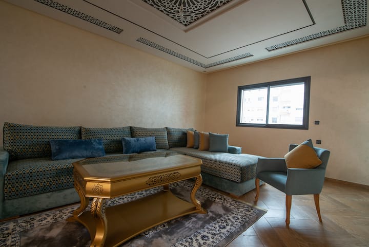 Family Comfort:new Apt C, 100 Mb Fiber,6 Min Beach - Agadir