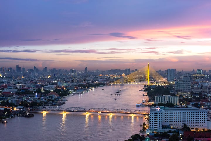 1bdr Apartment*flussblick*neues Gebäude* Netflix - Bangkok