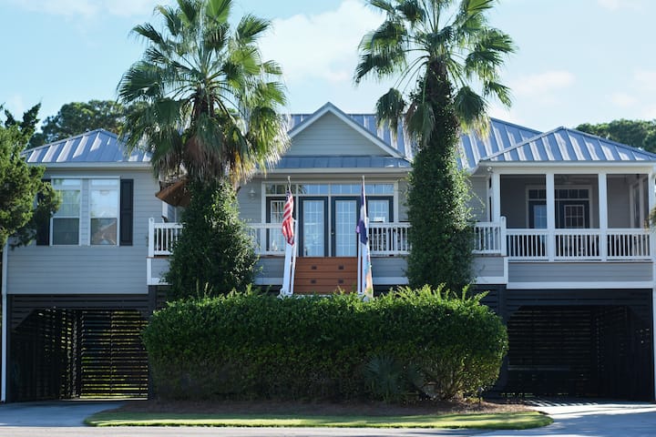 Edisto Beach House On Golf Course W Cart Available - Edisto Beach, SC