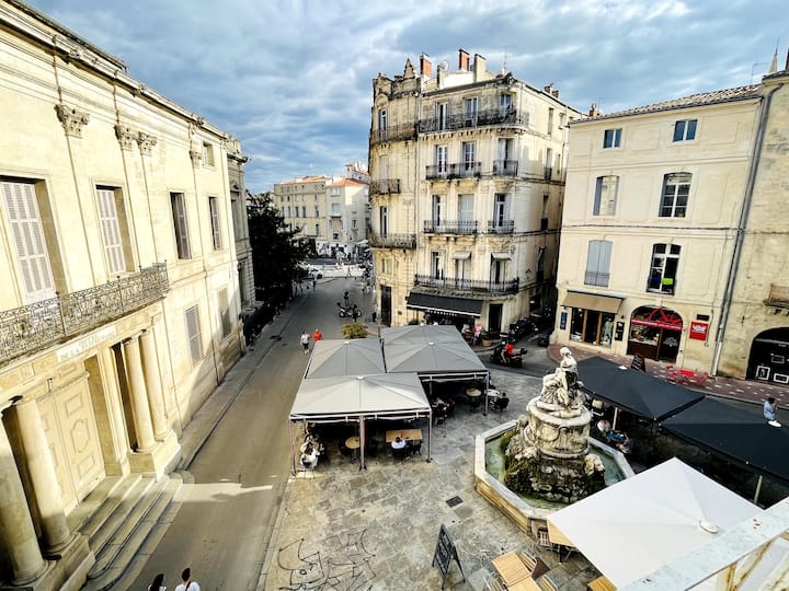 Appart Centre Historique Ecusson & Parking - Montpellier