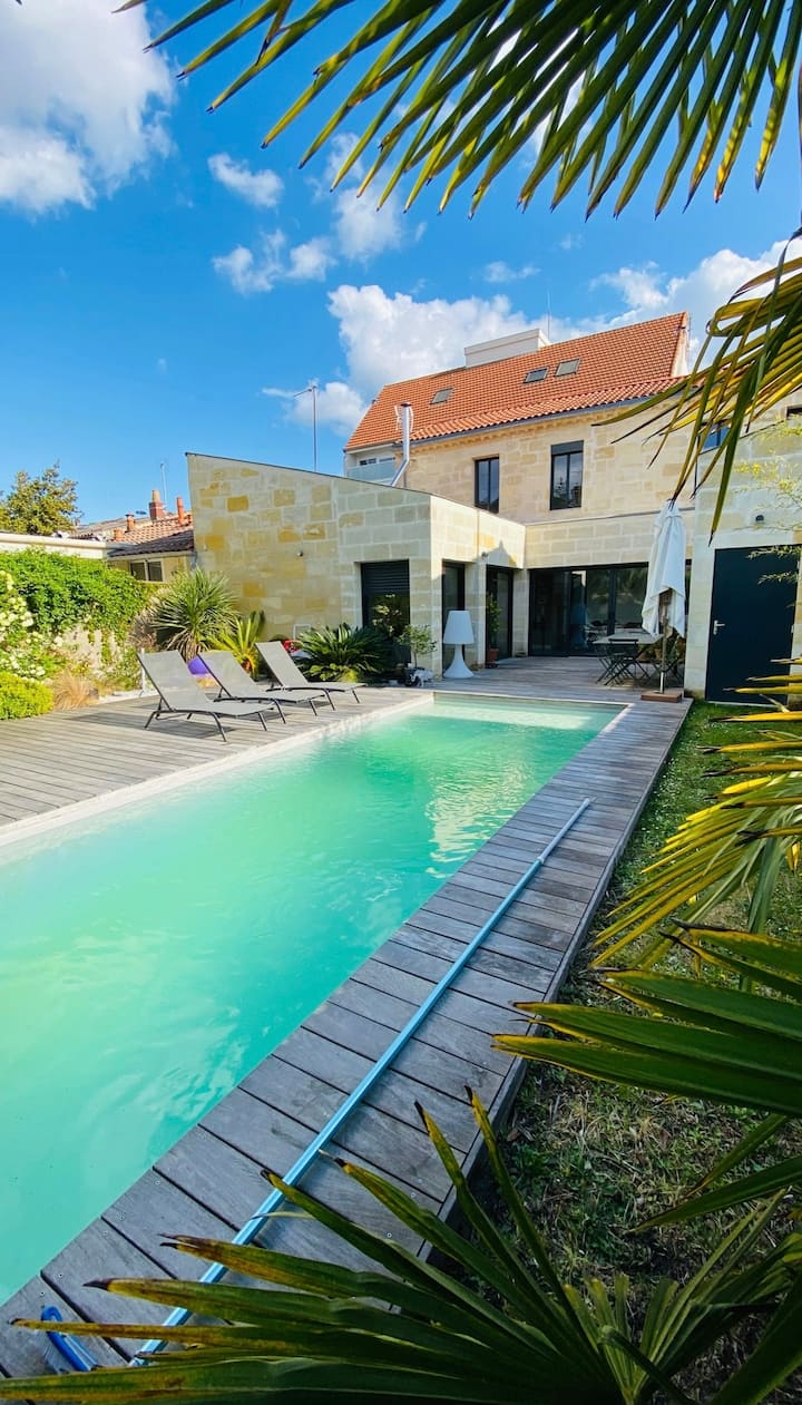 Maison De Ville Standing Bordeaux Avec Piscine - Bordeaux