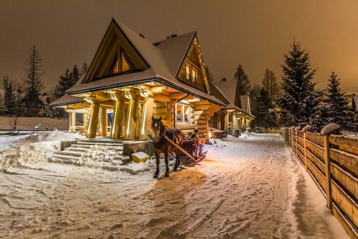 Urocza Górska Chata Z Jacuzzi I Sauną - Kasprowy - Zakopane