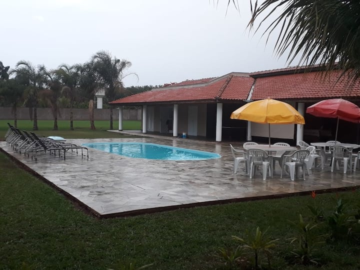 Casa C/ Piscina A 10 Min. Do Thermas Dos Laranjais - Olimpia