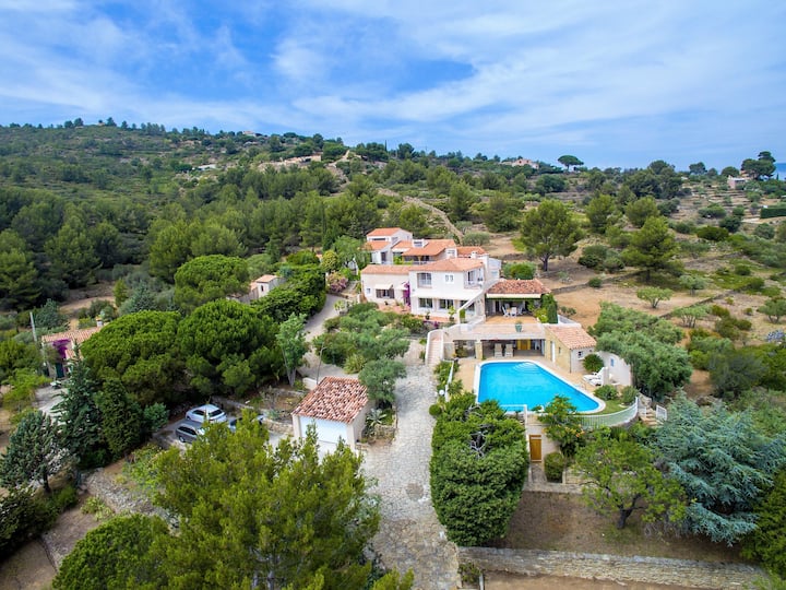 Villa Charme Calme Absolu Vue Mer éPoustouflante - La Ciotat