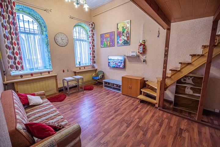 Two-level Budget Apartment In The Old Town - 리가