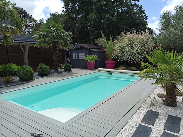 Loue Maison Avec Piscine, Dinard (35), Proche Mer - Saint-Jouan-des-Guérets