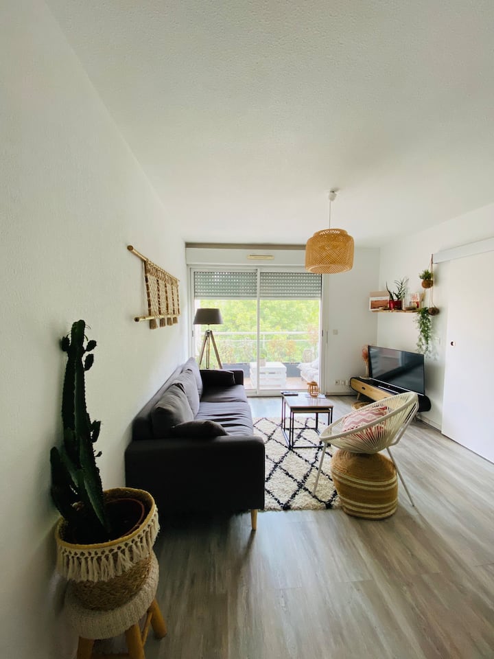 Superbe Appartement, Parking Privatif Et Piscine - Pau
