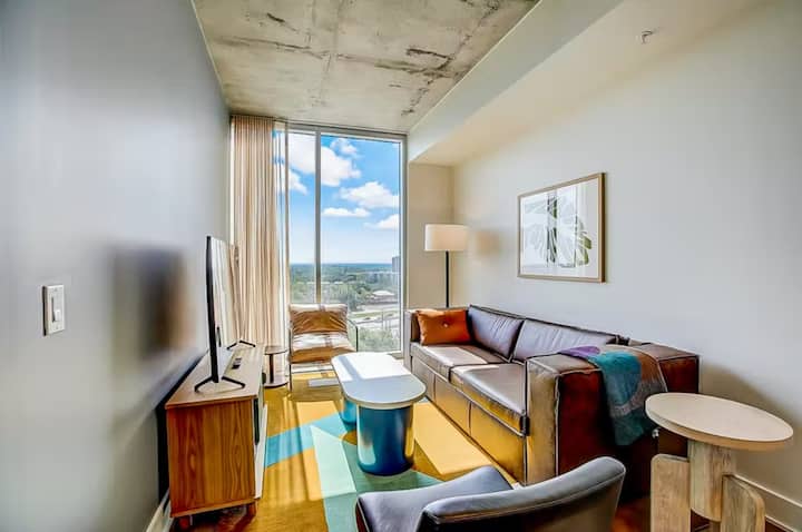 Brand New Rainey Street Condo With City View - Tarrytown - Austin