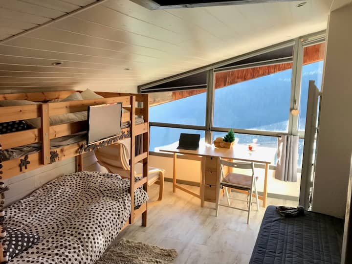 Charmant Studio Samoens 1600, Vue Sur Les Pistes. - Samoëns