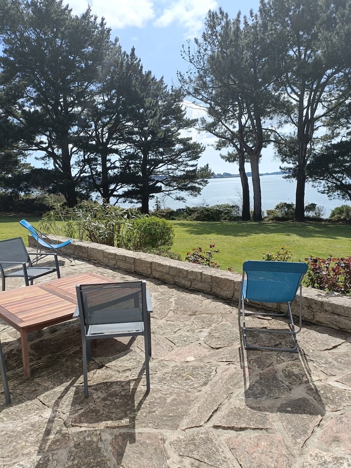 Grande Maison, Magnifique Vue Golfe Du Morbihan - Baden