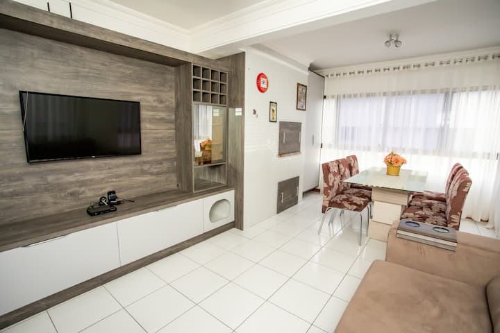 350m Praia Apt Central 2 Dorm, Ar Cond, Wifi E Box - Capão da Canoa