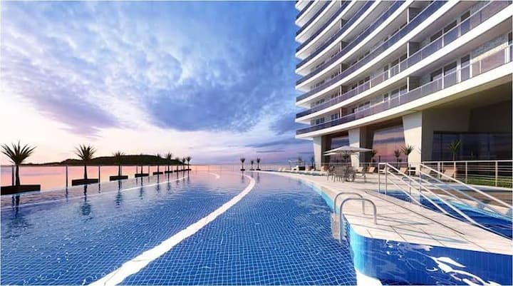 Apartamento Unlimited Ocean Front - Santos
