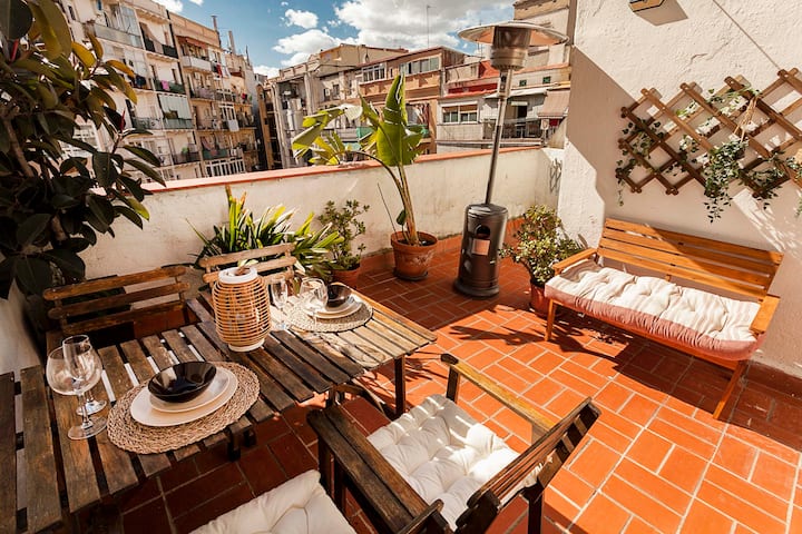 ÁTico Con Terraza En Eixample - Barcelona