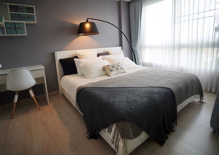 Cozy And Stylish 1-bedroom Condo With Pool & Gym - Chiang Mai