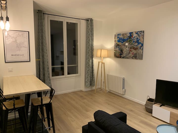 Appartement Au Calme Palais Longchamp - Marseille