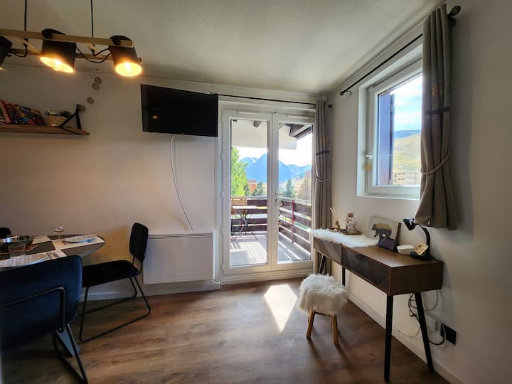Ski Aux Pieds | Vue Muzelle | Cosy 4 Pers - Les Deux Alpes