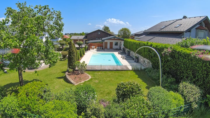Beautiful Villa Seekirchen With A Large Pool - Berchtesgadener Land