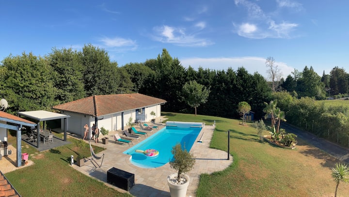 Magnifique Villa Avec Piscine Et Jacuzzi - Bayonne
