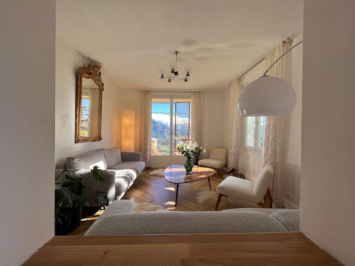 Appartement Au Charme Ancien à La Montagne - Leysin