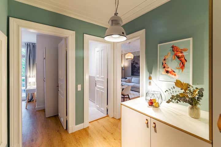 Traumhafte Wohnung - Zentrale Lage Mit Weiherblick - Hamburgo
