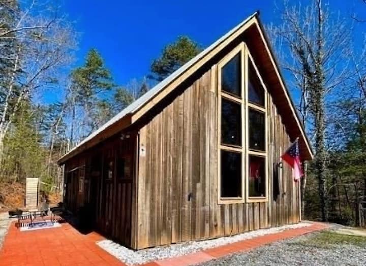 Modern A Frame (Ellijay, Carter's Lake, Applebarn) - Ellijay